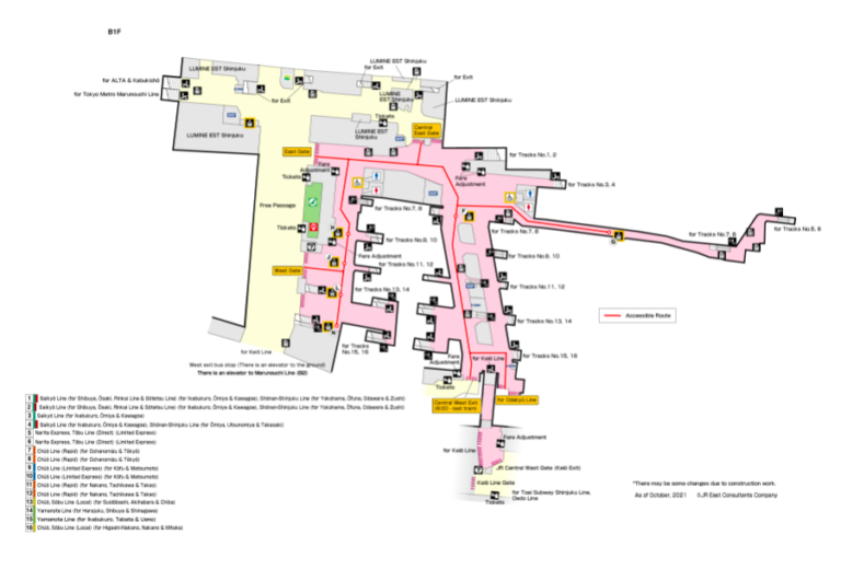 แผนที่ ชินจูกุ อัทเดท 2022 ครบทั้ง สถานี ที่เที่ยว แหล่งช้อป - Chill ...