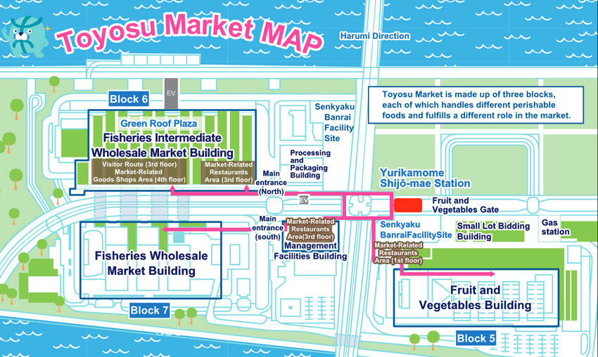 แนะนำตลาดปลาโทโยสุ (Toyosu Market) ตลาดปลาน้องใหม่แห่งกรุงโตเกียว ...