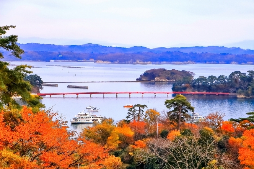 ชมวิวสวยๆ แบบพาโนรามา ที่ Saigyo Modoshi no Matsu Park - Chill Chill Japan