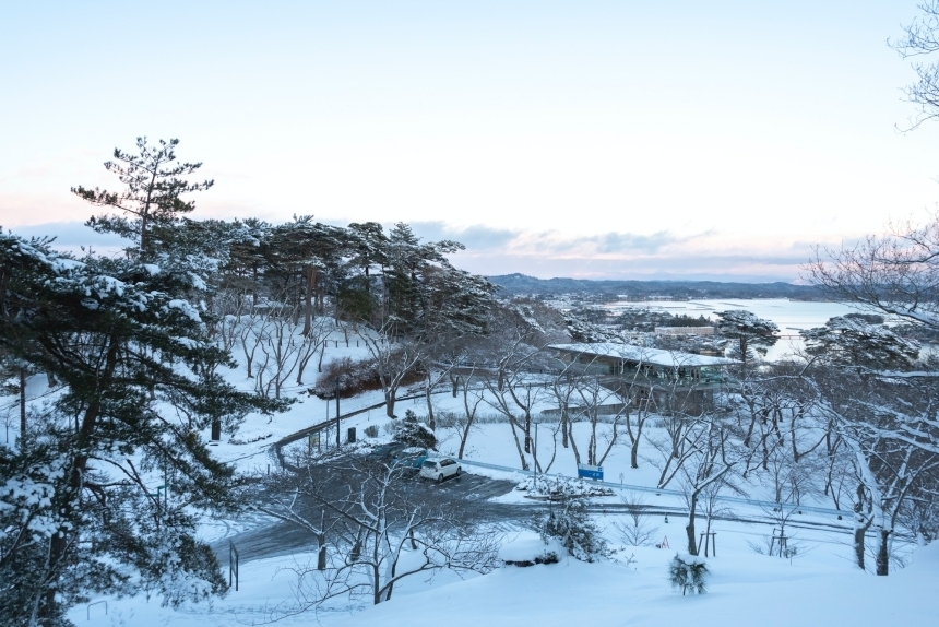 ชมวิวสวยๆ แบบพาโนรามา ที่ Saigyo Modoshi no Matsu Park - Chill Chill Japan