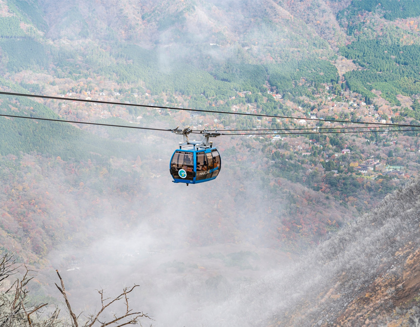 ฮาโกเนะ โรปเวย์ (Hakone Ropeway) นั่งกระเช้าลอยฟ้าชมทัศนียภาพอันงดงาม ของภูเขาไฟฟูจิ - Chill ...