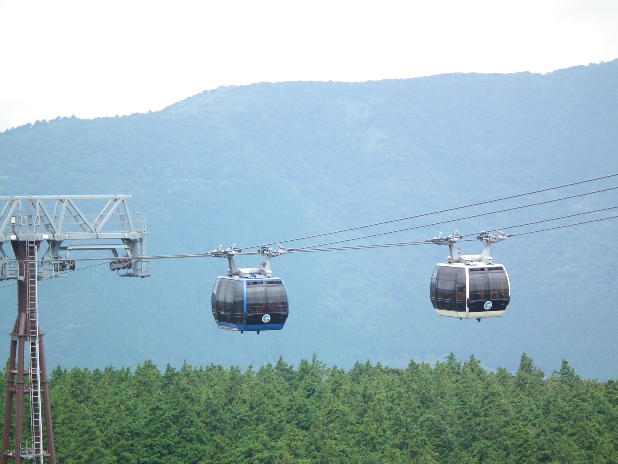 ฮาโกเนะ โรปเวย์ (Hakone Ropeway) นั่งกระเช้าลอยฟ้าชมทัศนียภาพอันงดงาม ของภูเขาไฟฟูจิ - Chill ...